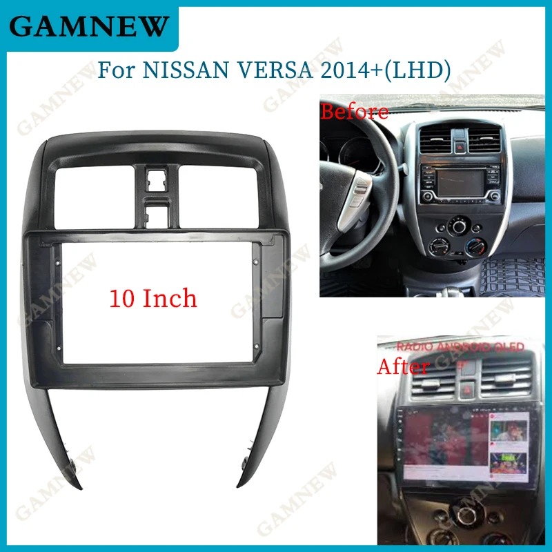 10-Inch-Car-Frame-Fascia-Adapter-Android-Radio-Dash-Fitting-Panel-Kit ...