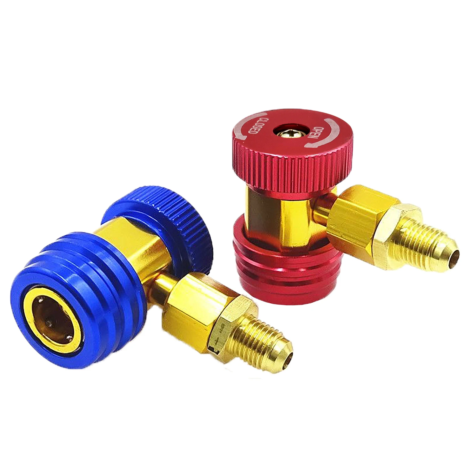 NEW-R134A-Adapter-Coupler-Quick-Ac-Connector-Kit-Hose-Refrigerant ...