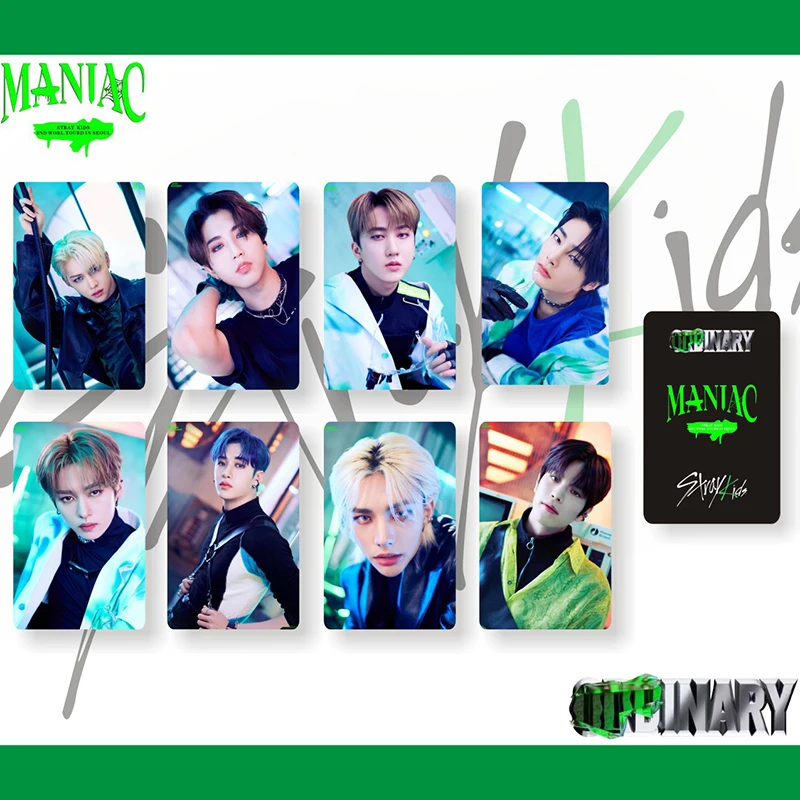 Stray Kids ODDINARY Maniac Photocards Art & Collectibles Artist Trading ...