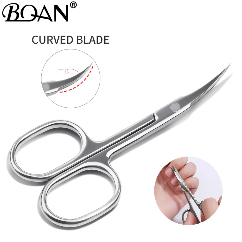 Stainless Steel Cuticle Nippers Scissors Nail Clipper Trimmer Dead Skin ...