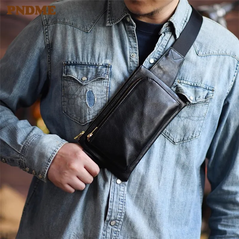 PNDME-simple-casual-high-quality-genuine-leather-men-s-small-chest-bag ...