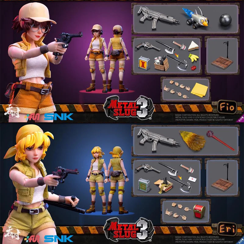 Figura-de-acci-n-Original-Tunshi-Studio-SNK-Metal-Slug-3-Fiolina-Germi ...