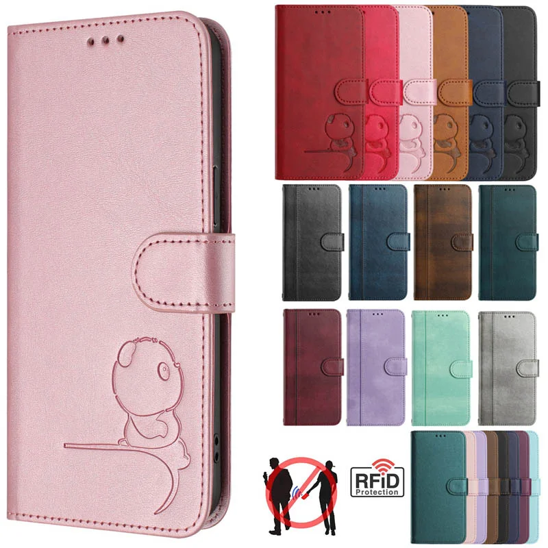 Luxury Flip Leather Case on for Coque OnePlus One Plus 13 12 11 13R 13T ...