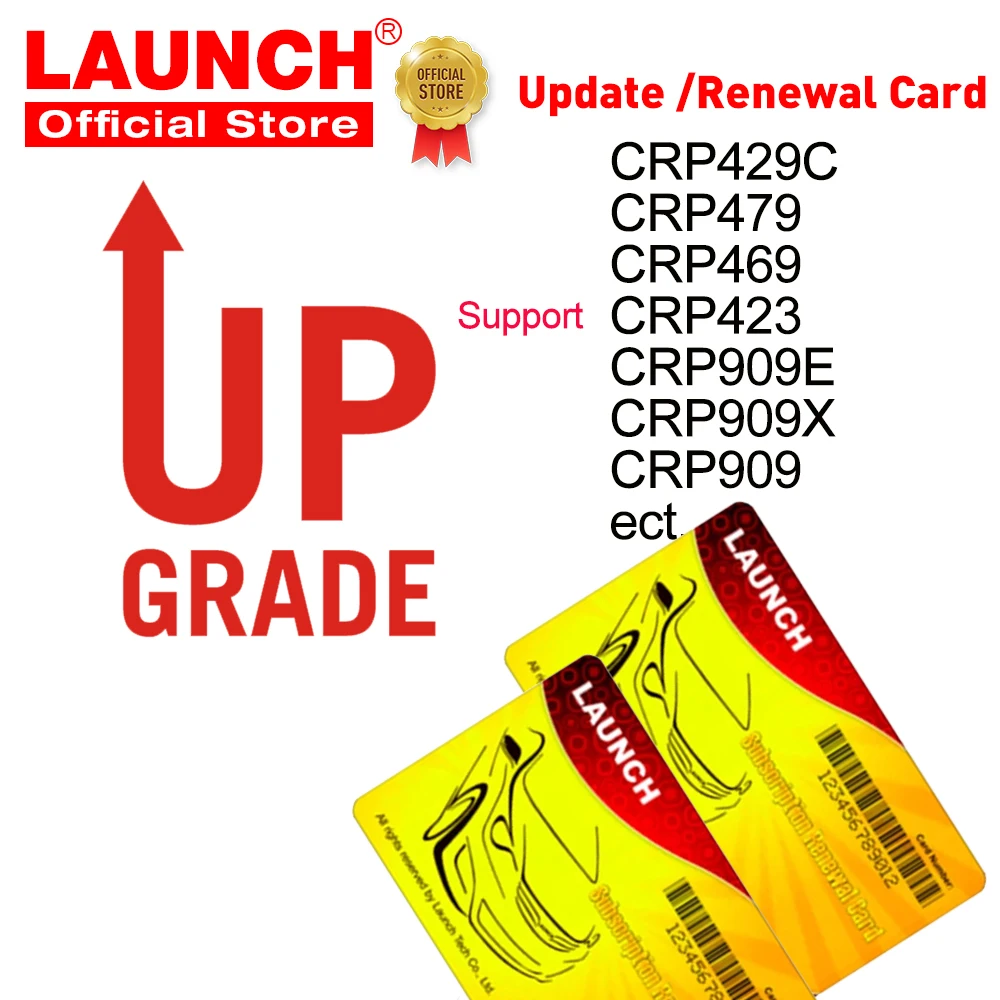 LAUNCH Official Store- Renewal/ Pin Card Support Car Software Update ...