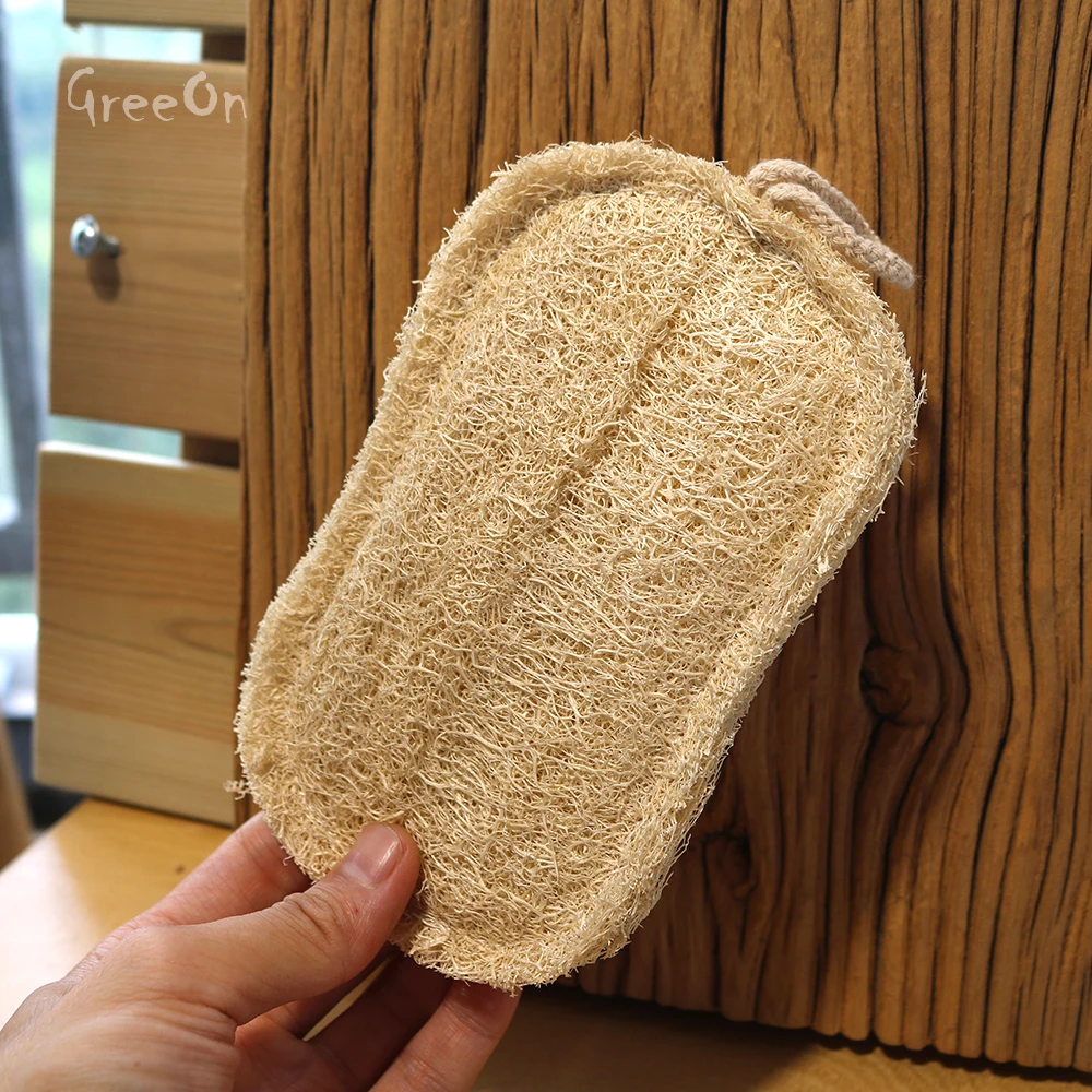 2Pcs-Luffa-Ecological-Reusable-Kitchen-Sponge-New-Pure-Handmade ...