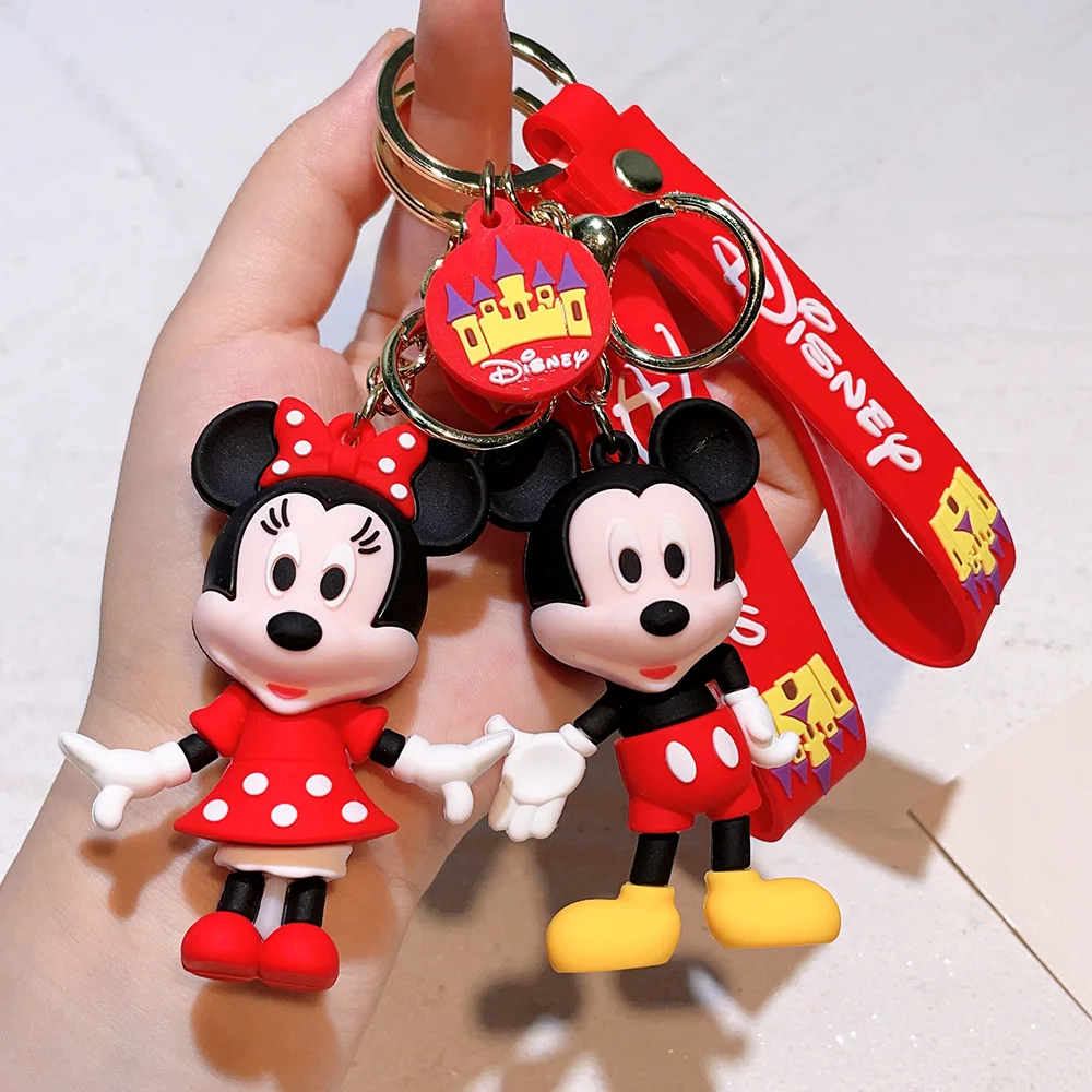 Disney-Mickey-Mouse-Keychain-for-Women-Anime-Cute-Minne-Figure-Doll ...