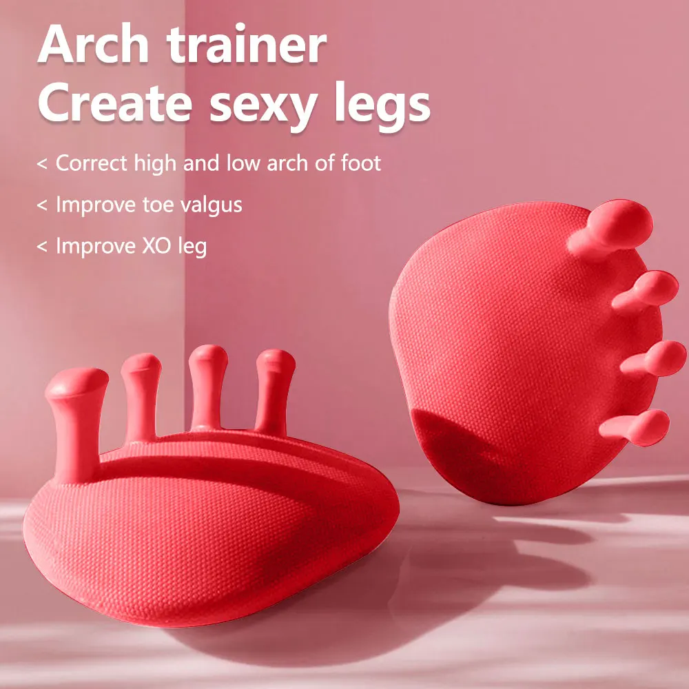 1 Pair Arch Foot Trainer Leg Toes Sole Correction Leg Muscle Exerciser ...