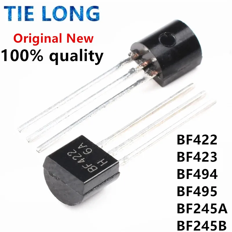 20PCS BF245A BF245 BF245B TO-92 TO92 Transistor BF422 BF423 BF494 BF495 ...