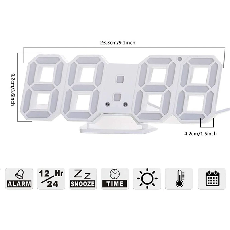 Digital-Alarm-Clock-Wall-LED-Number-Time-Clock-Led-Electronic-Clock ...