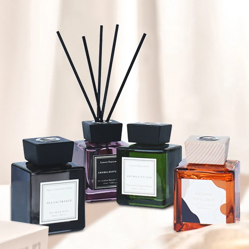 Luxry-Aroma-Diffuser-with-Natural-Essential-Oil-Black-Natural-Wooden ...