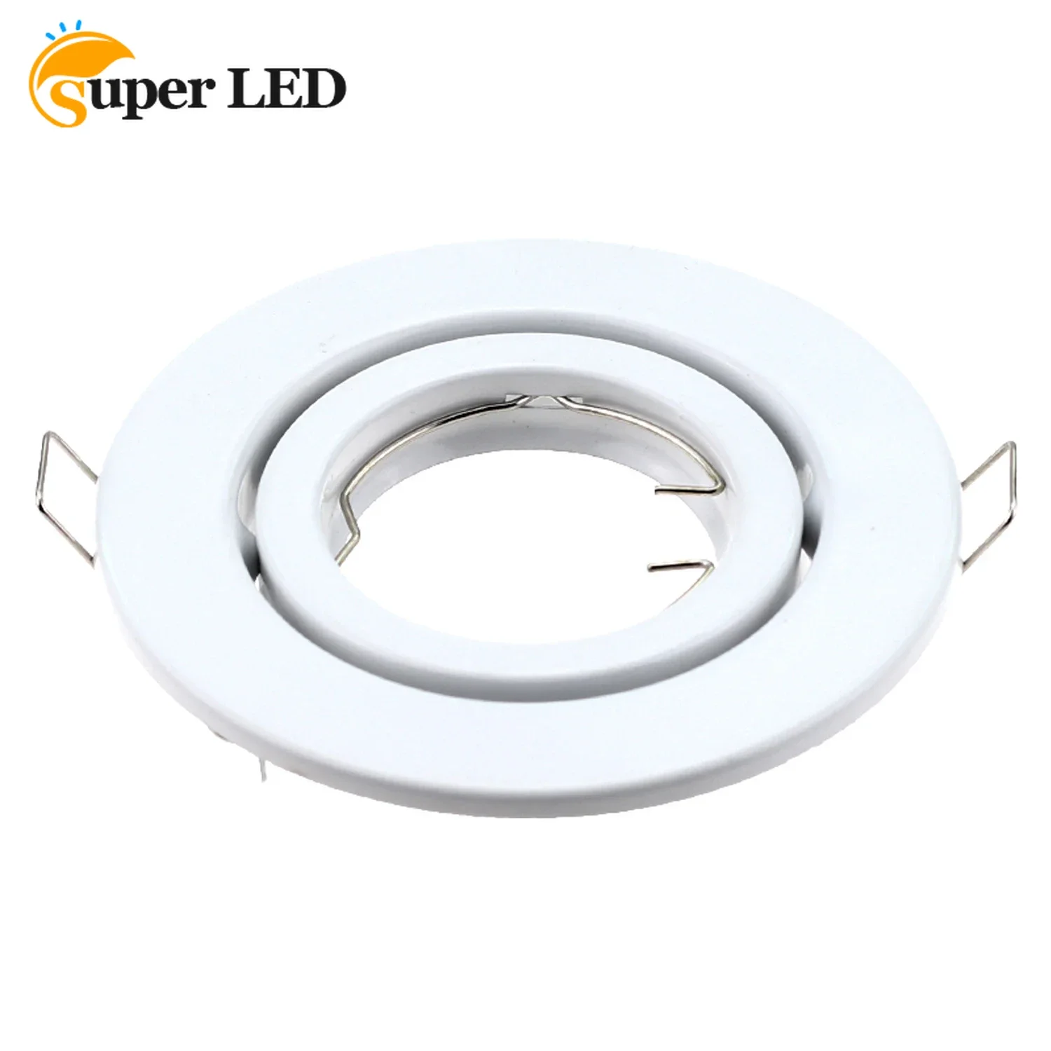 White-Round-Fixed-Downlight-Fittings-GU10-MR11-Dia108mm-Cut-Hole-80mm ...