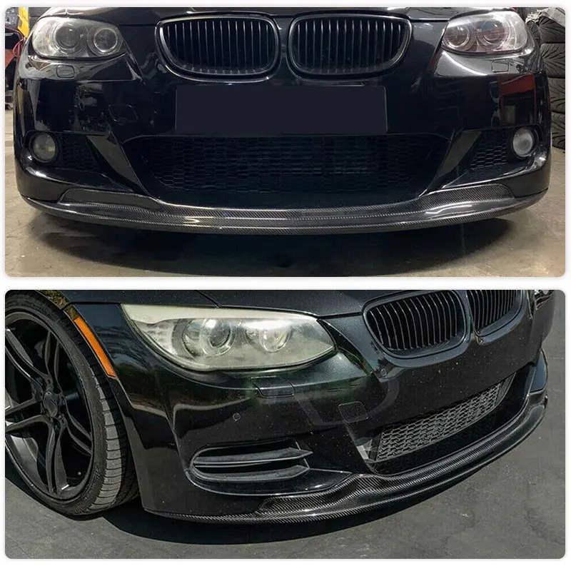 Car Front Bumper Lip Spoiler For BMW 3 Series E92 LCI M Sport Coupe ...
