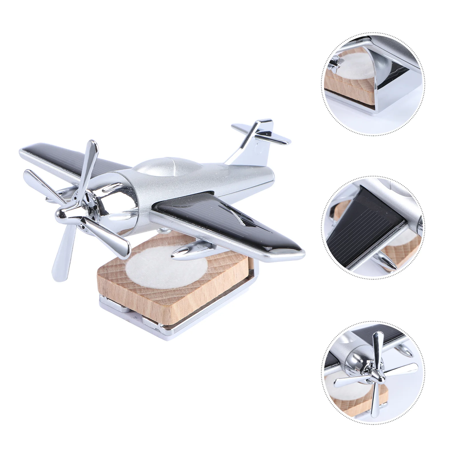 Car Air Aromatherapy Diffuser Freshener | Solar Dashboard Decor ...