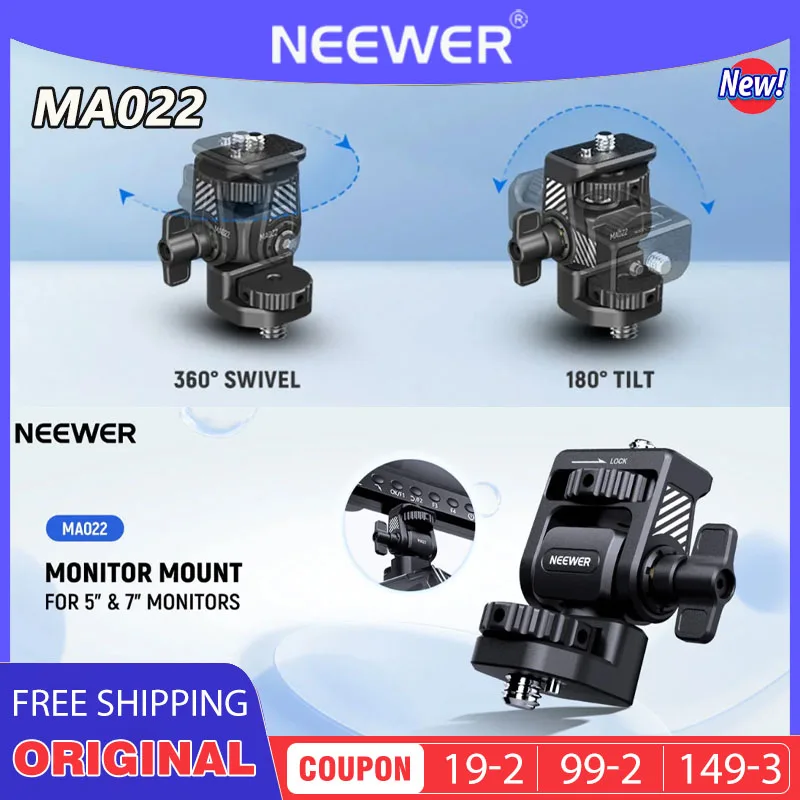NEEWER MA022 Camera Field Monitor Mount Holder Bracket - AliExpress 44