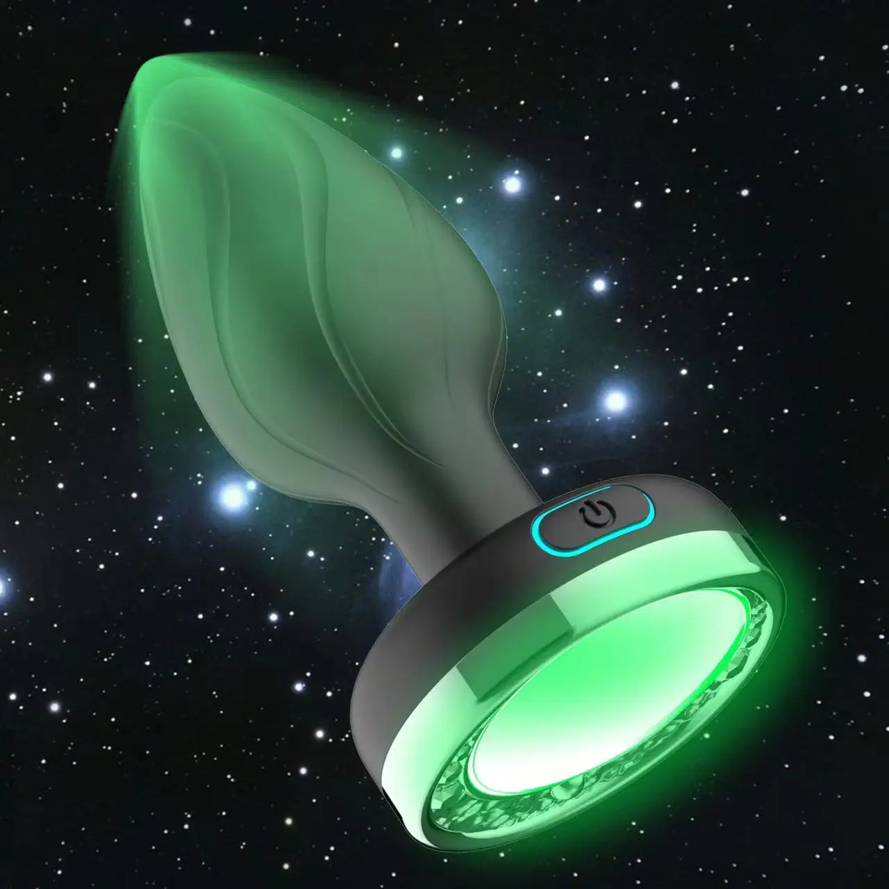 App plug anal 10 frequência luz colorida brinquedos sexuais vibrador vibratório anal adultos ...