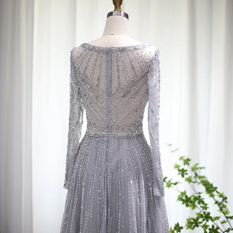 Beautiful Long Dress With Sleeves