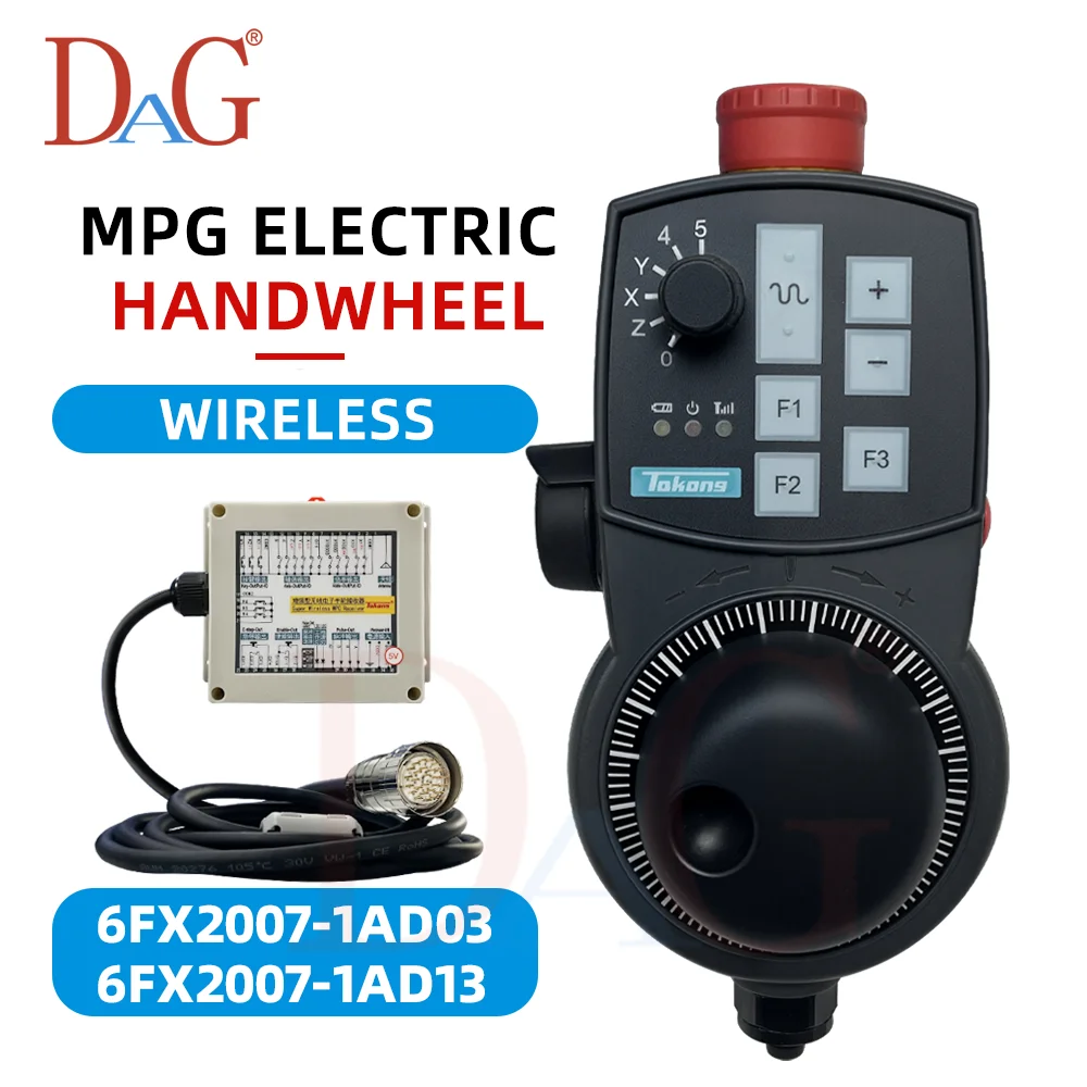 Upgraded Wireless CNC Electronic Handwheel Mini Handheld Unit Pulse ...