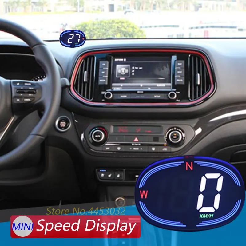Car-HUD-For-Kia-Sportage-Forte-Optima-Sorento-Soul-Rio-K5-Forte-Digital-Speedometer-Compass ...