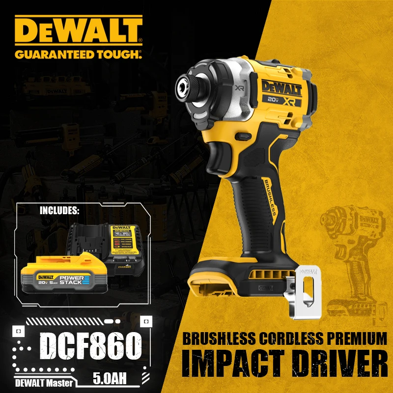 DEWALT-DCF860-Kit-Brushless-Cordless-Premium-Impact-Driver-282NM-20V ...