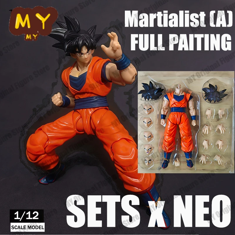NEW SETS x NEO Dragon Ball Martialist Goku Figure S.H.Figuarts Anime ...