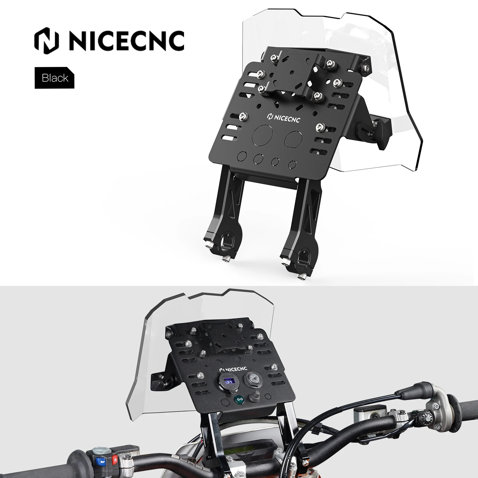 NICECNC-Mini-Kit-de-carenado-con-soporte-de-montaje-GPS-para-KTM-300 ...