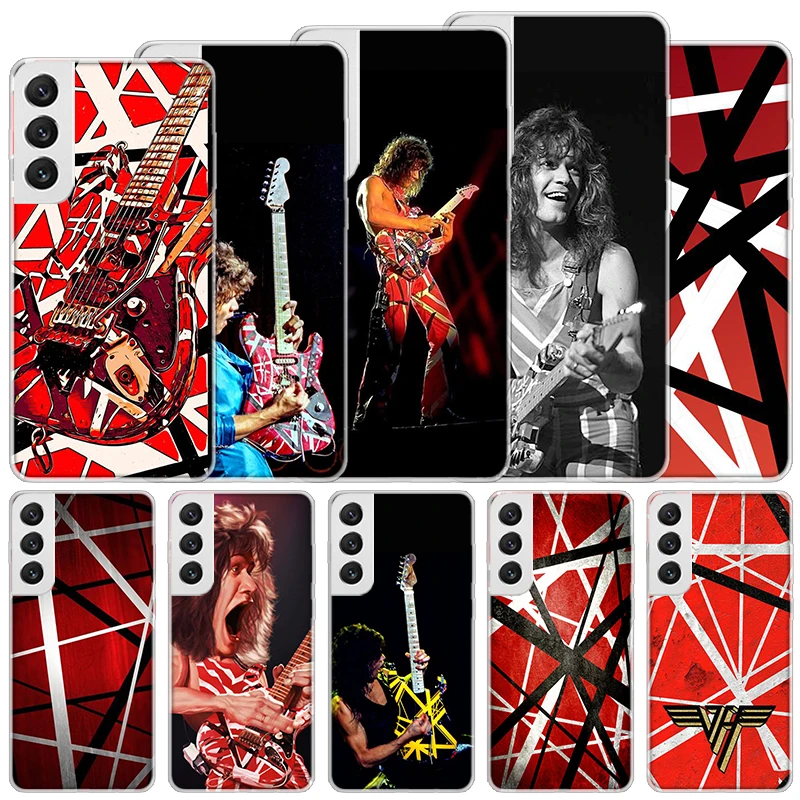 Eddie-Van-Halen-Graphic-Guitar-Soft-Case-For-Samsung-Galaxy-S24-S23-S22 ...