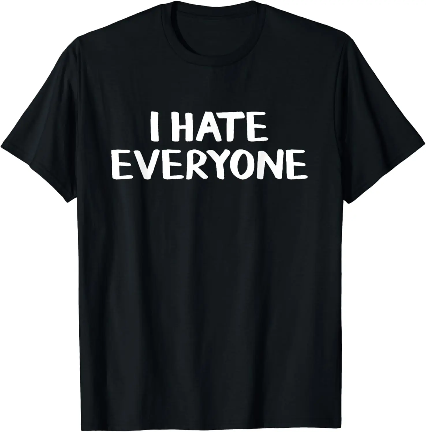 I Hate Everyone T-Shirt Unisex Oversized T Shirt Teens Oversized Cotton ...