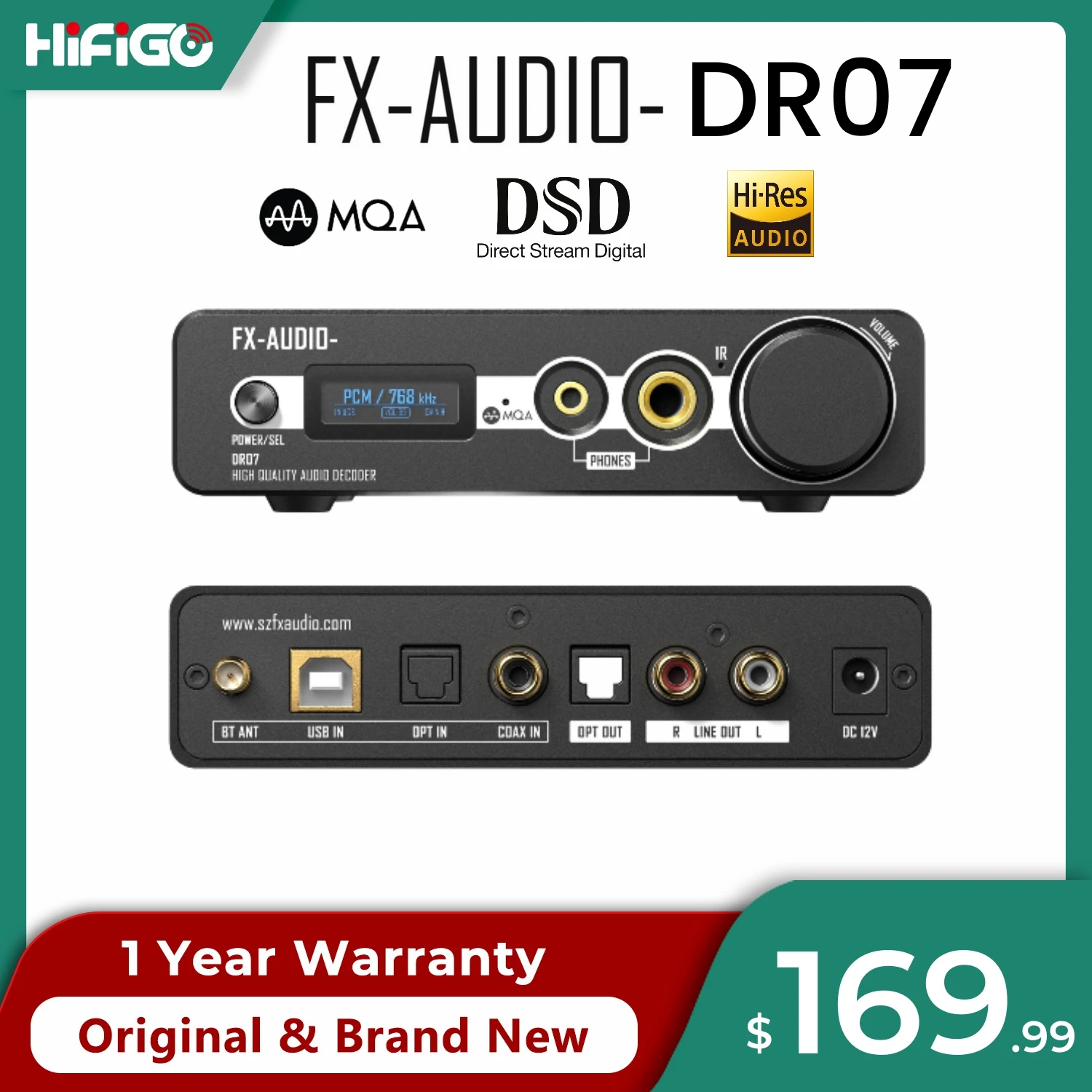 FX-AUDIO-DR07-Dual-AK4493-DAC-All-in-One-Headphone-Amplifier-Bluetooth ...