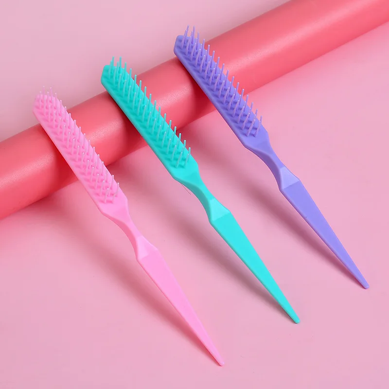 Cepillo-de-cola-de-punto-para-sal-n-de-belleza-peine-para-colorear-el ...