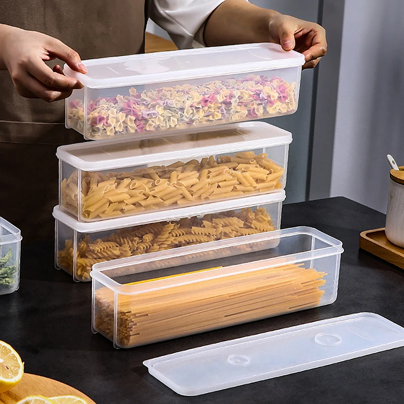 Noodle-Storage-Box-Kitchen-Noodle-Spaghetti-Container-Home-Cereal ...