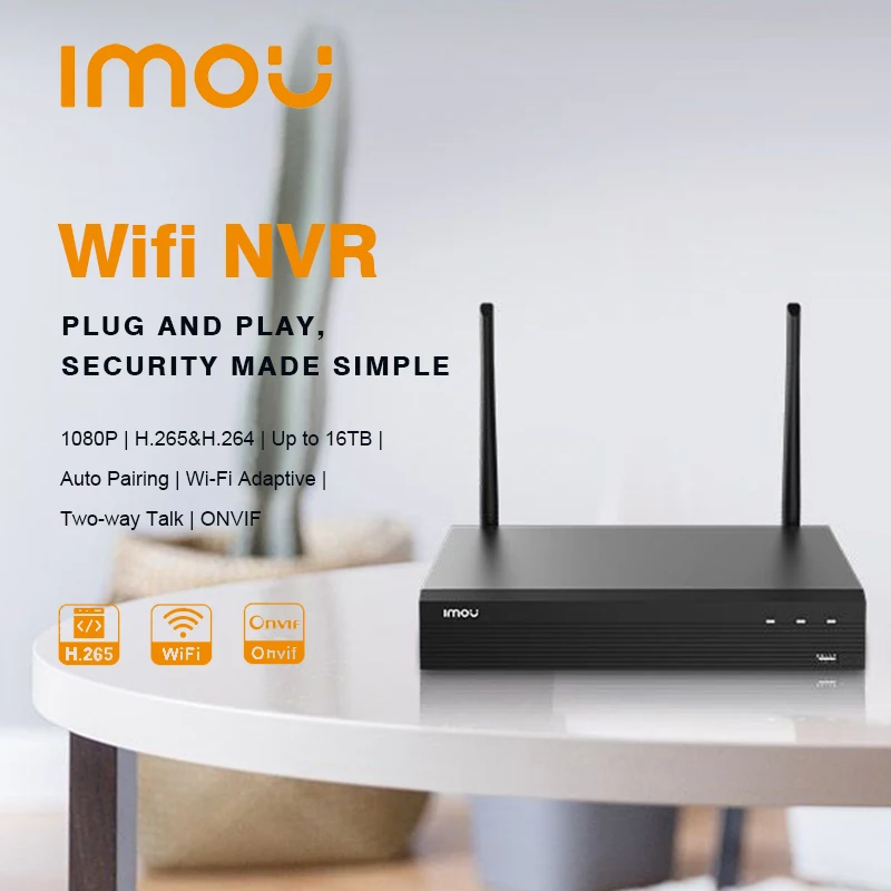 IMOU-WiFi-1080P-NVR-8CH-4CH-Conforms-to-ONVIF-Wireless-NVR-Video ...