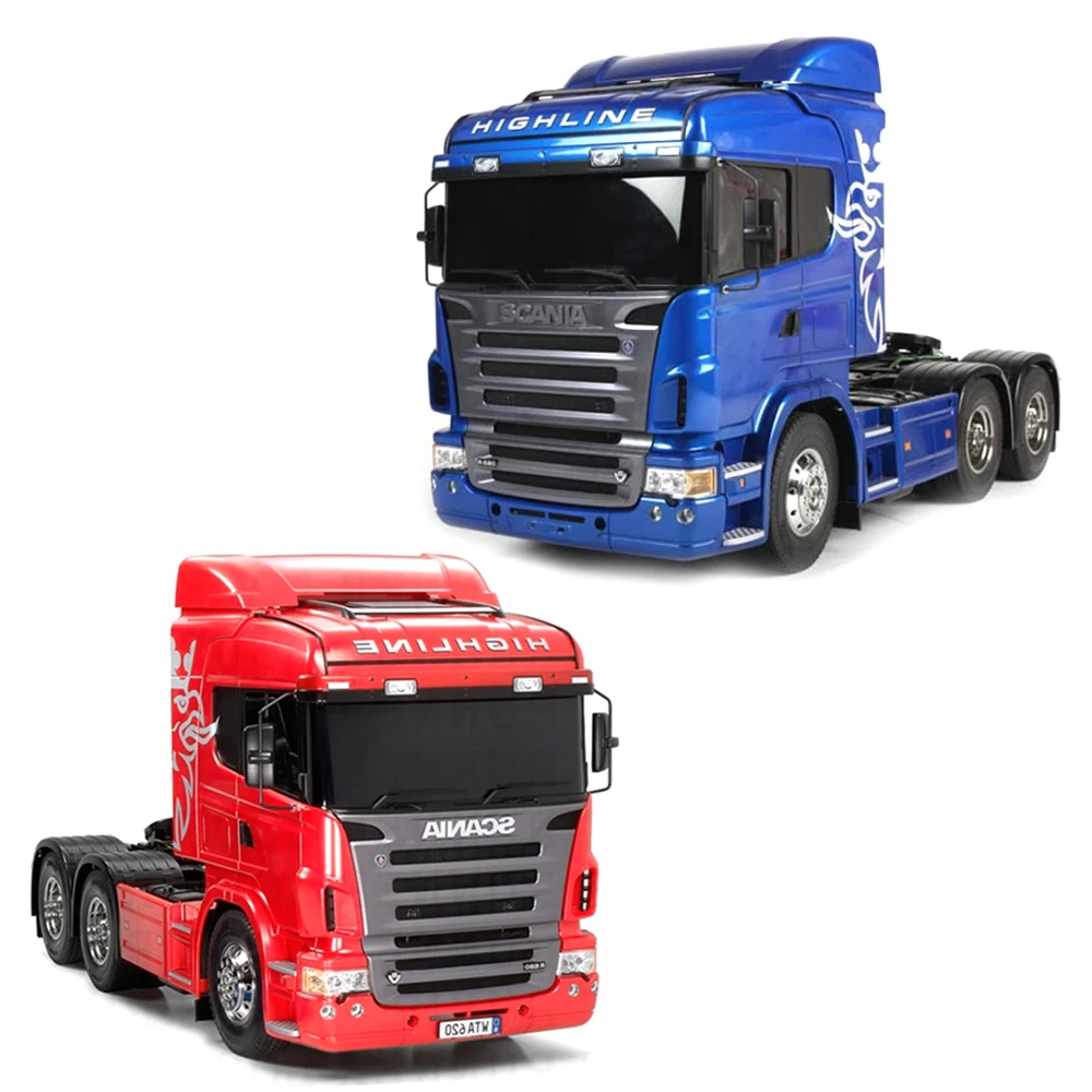 Tamiya-1-14-r620-trailer-azul-edi-o-especial-recipiente-caminh-o ...