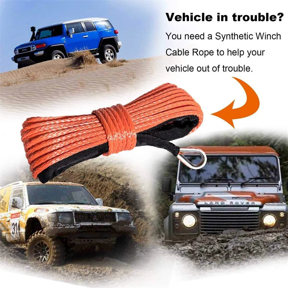 7700LBs-Winch-Rope-String-Line-Cable-with-Sheath-Synthetic-Towing-Rope ...