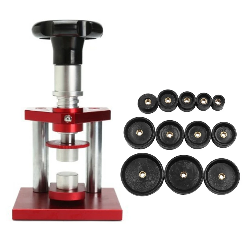 Professional-Watch-Press-Capping-Machine-Back-Cover-with-9-Dies-Manual ...