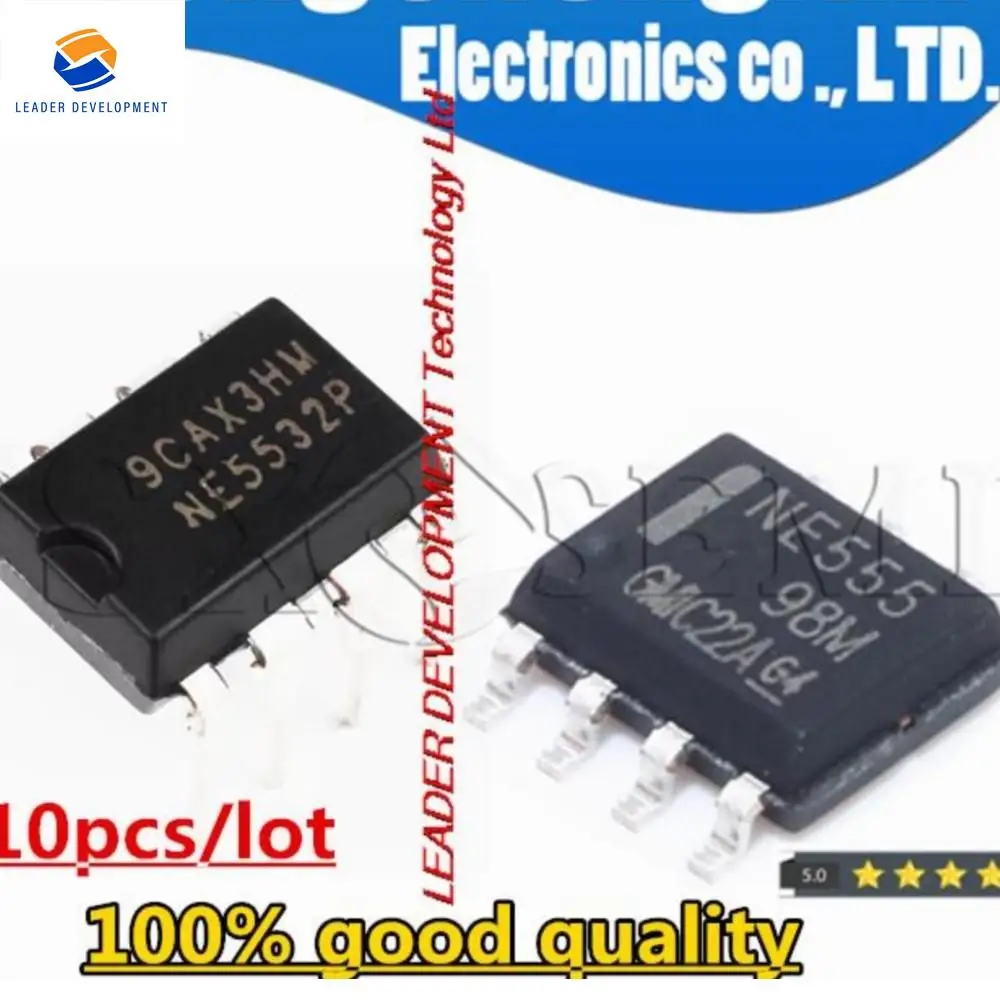 10pcs-NE555-NE555DR-SOP-8-NE555P-DIP-8-NE5532-NE5532DR-NE5532P-NE5534 ...