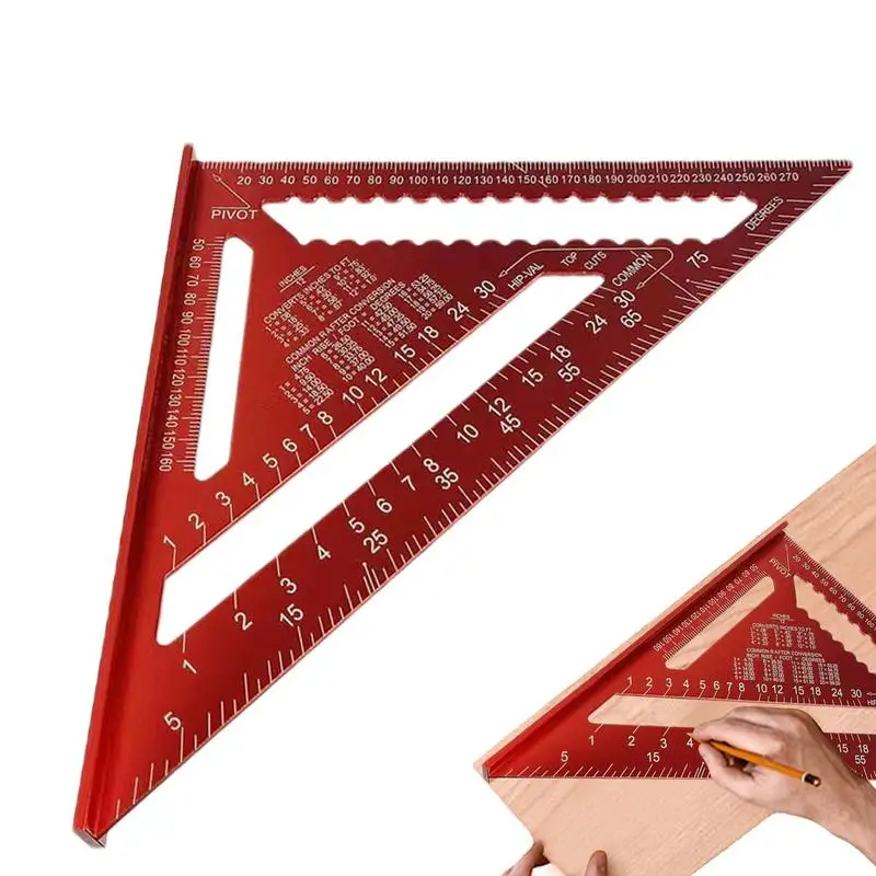 12-Inch-Rafter-Square-Carpentry-Square-12-Inch-Rafter-Triangle-Ruler ...