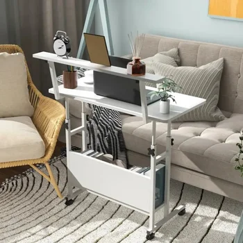 Computerbureau Met Kofferstandaard Moderne Staande Hoek Laptop Desks ...