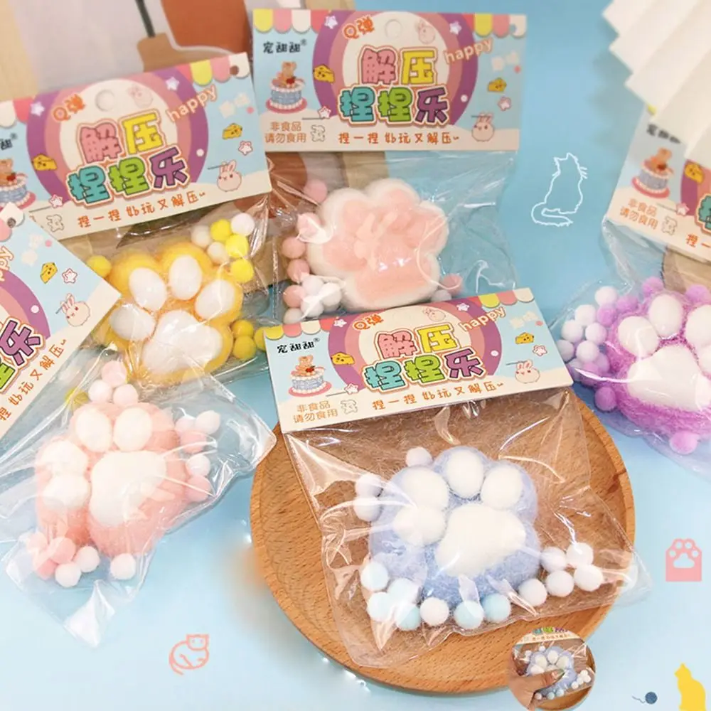 Pata-de-Gato-Mochi-Taba-Squishy-Fidget-juguete-lindo-gato-de-peluche ...