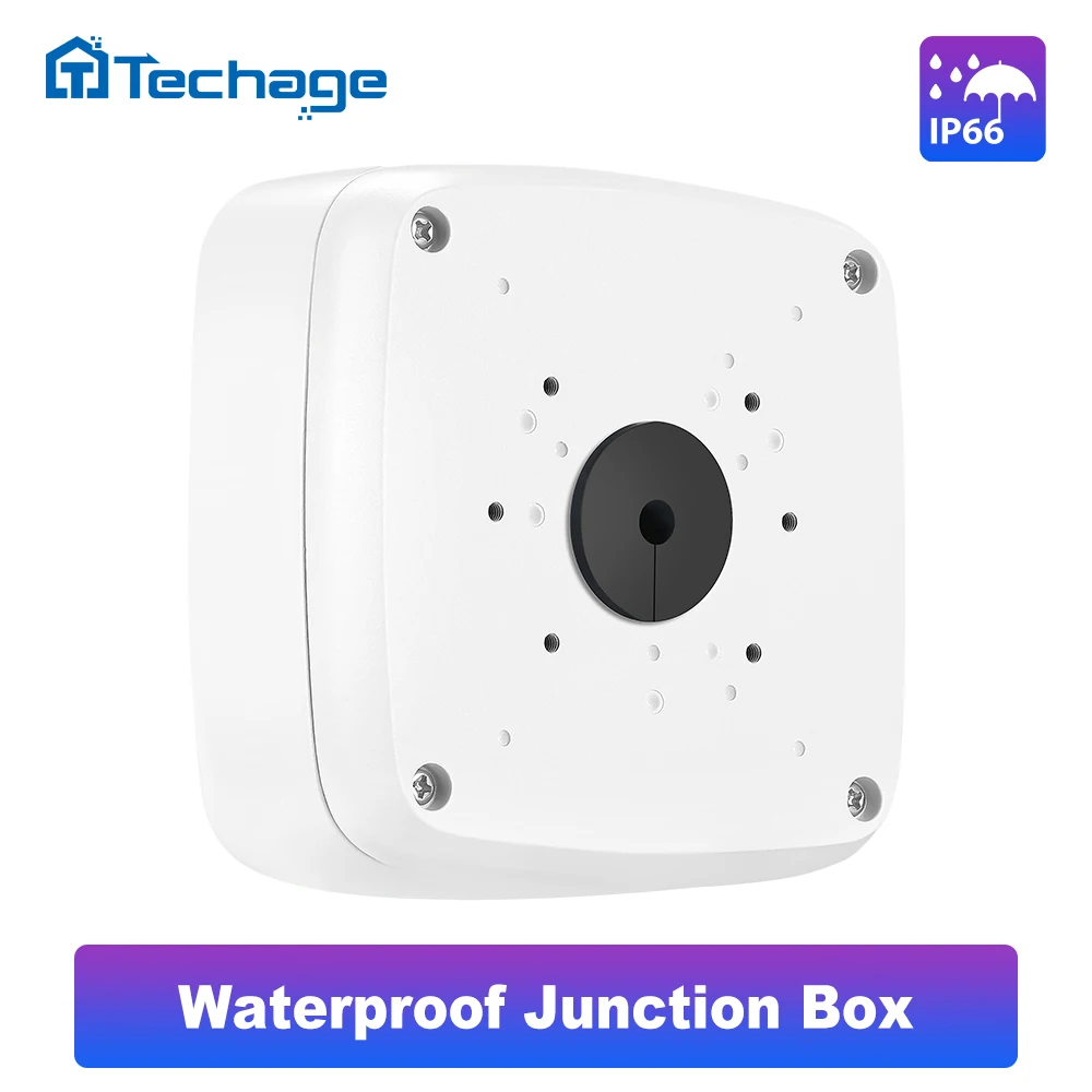 Techage Ip66 Waterproof Iron Junction Box For Security Surveillance Ip ...