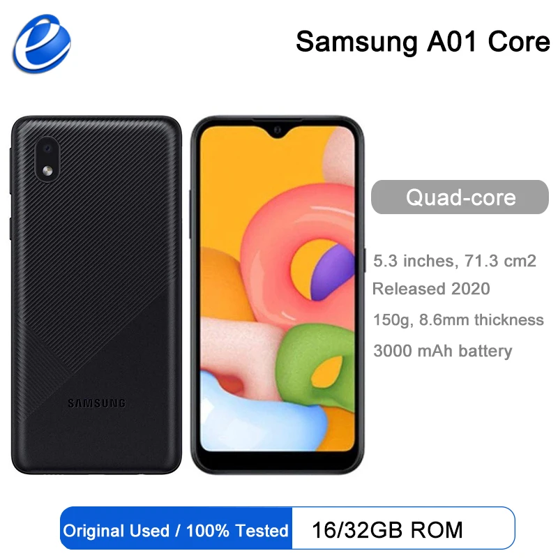 Samsung Galaxy A01 Core Dual Sim Original Unlocked Android Wi-fi Gps ...