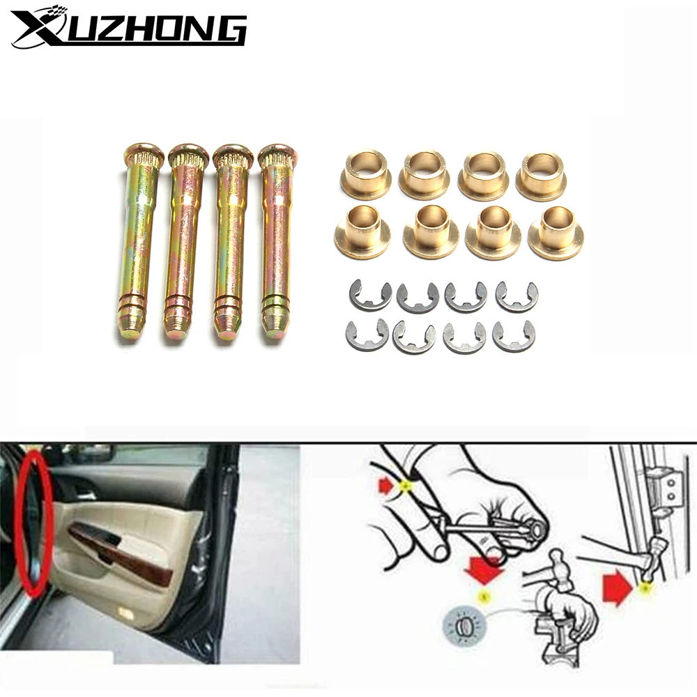 Auto Car Door Hinge Pin For Honda Civic Accord CR-V CRX CX DX EX SI EG6 ...