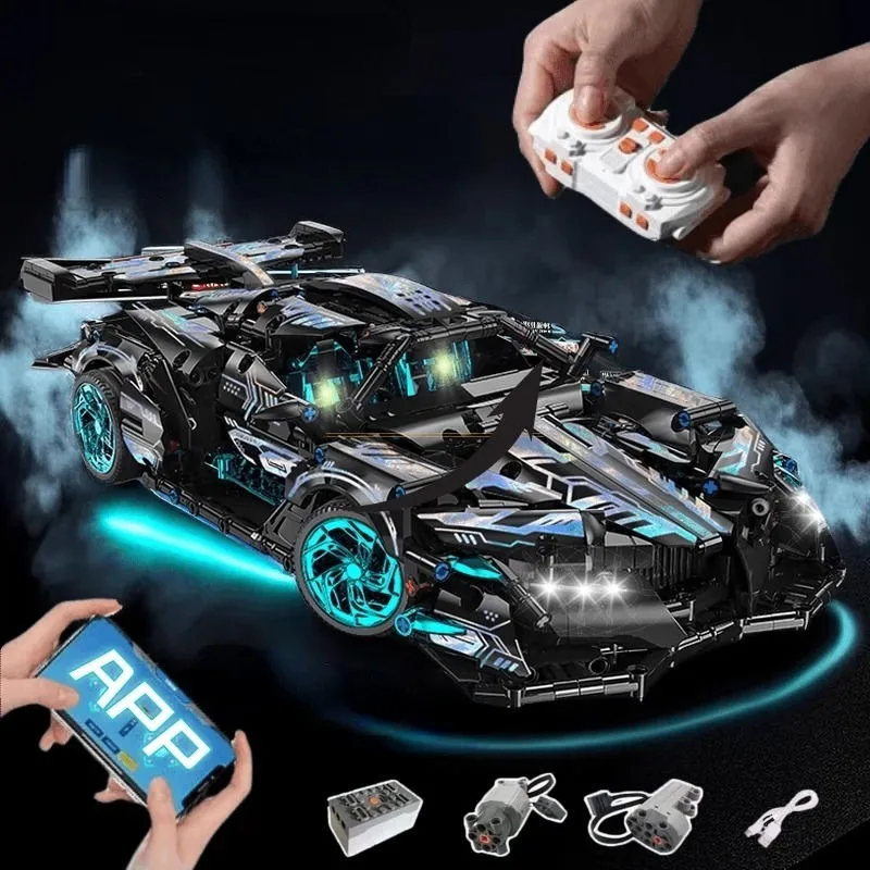 2024-Building-Blocks-Concept-Edition-Sports-Car-Super-Racing-Building ...