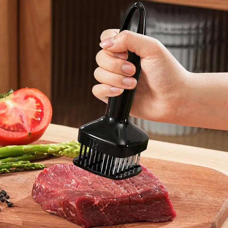 1Pc Meat Tenderizer Needle Stainless Steel Meat Tenderizer Hammer Steak ...