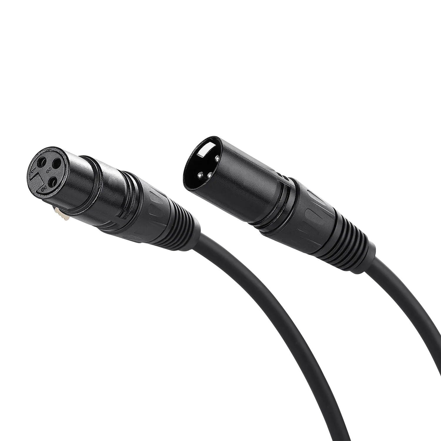 XLR-Mic-Cable-3-Pin-XLR-Male-to-Female-Microphone-Audio-Cable-Balanced ...