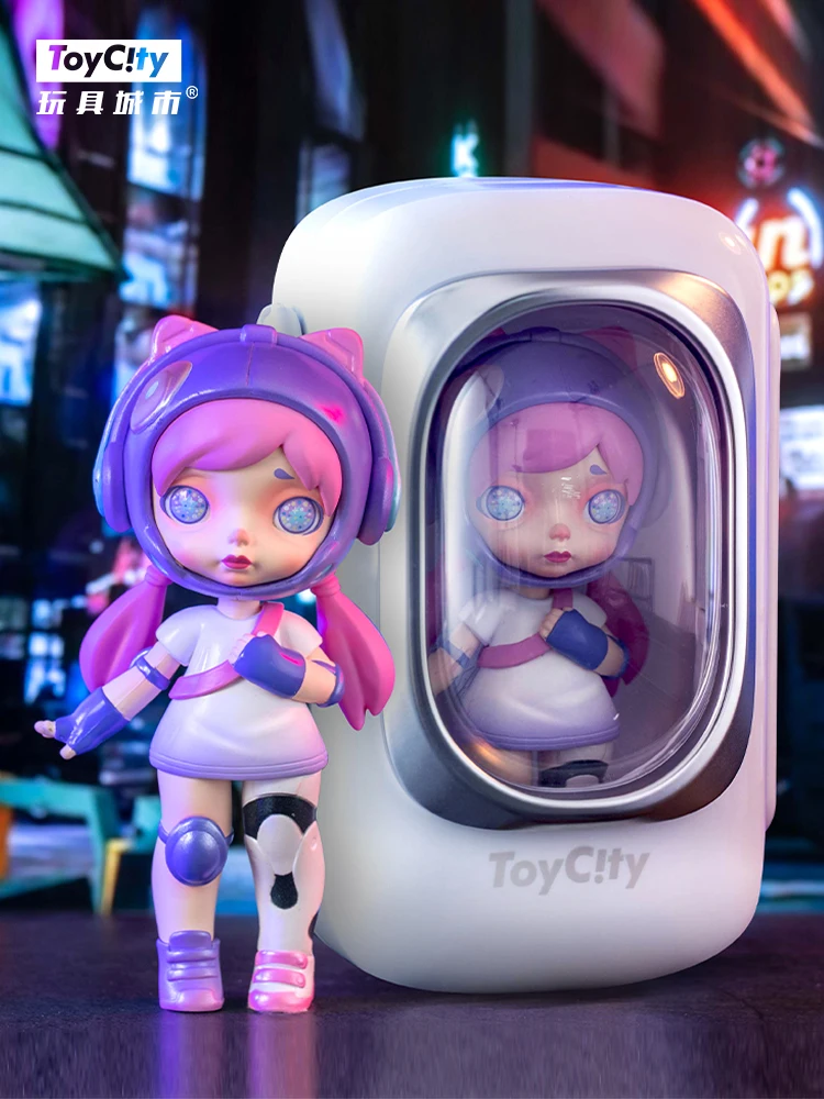 Blind Box Toy Laura Space Capsule Cyberpunk Series Guess Bag Caja Ciega ...