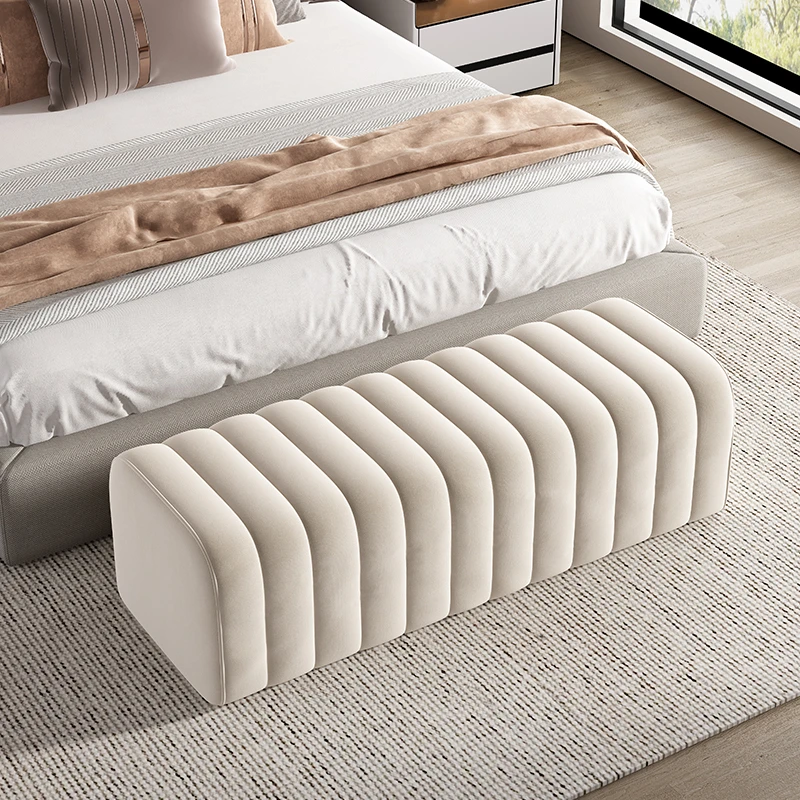 INS-Entrance-soft-velvet-bench-Modern-bed-end-bench-hall-rest-feet-Sofa ...
