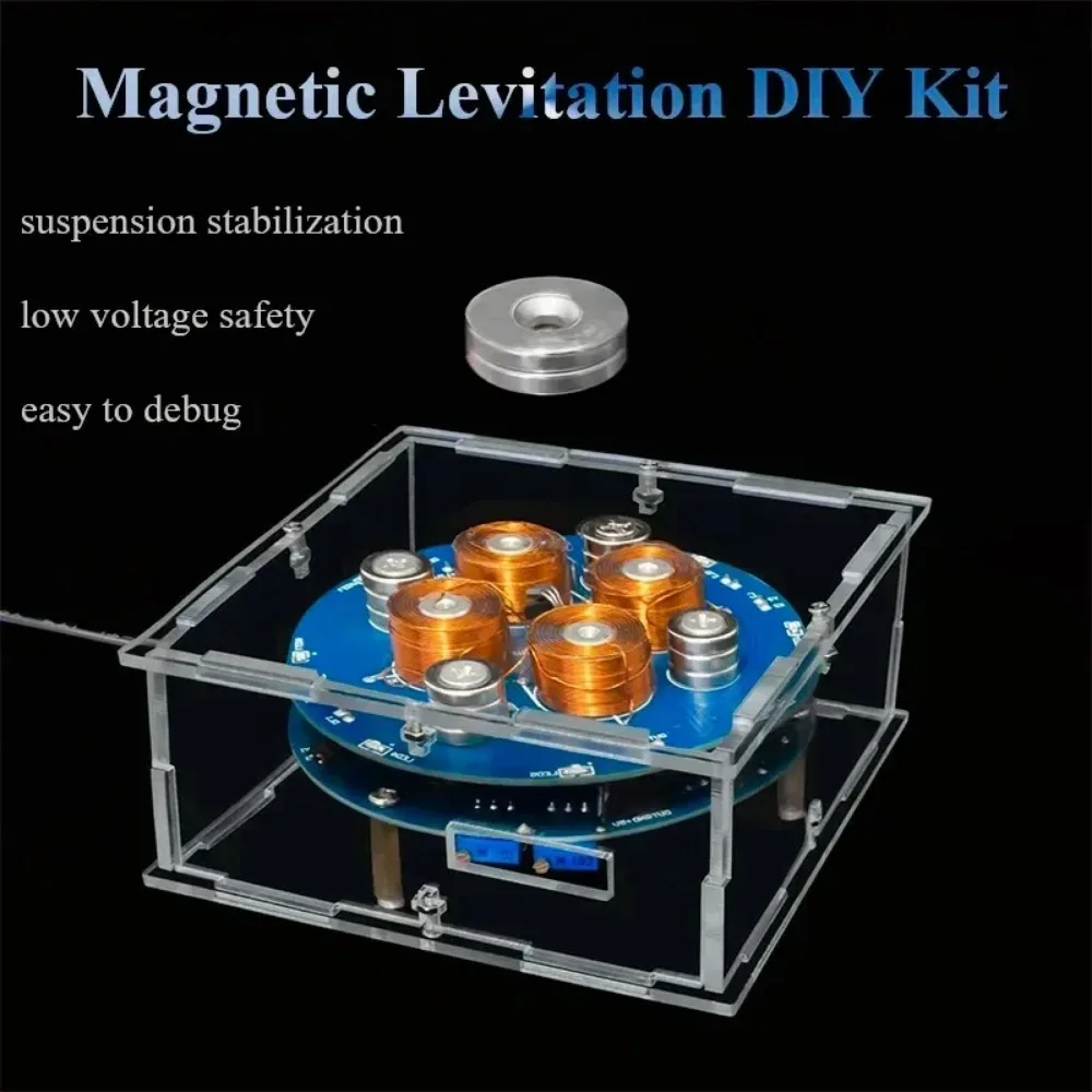 Magnetic Levitation DIY Electronic Kit Experimental Coil Push-down ...