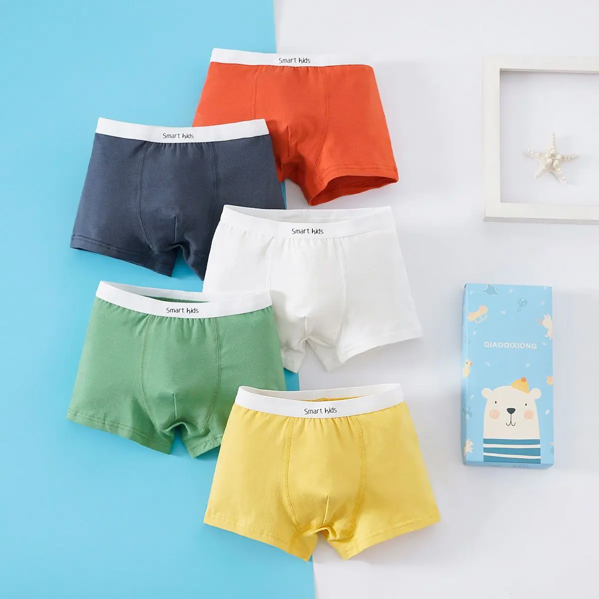 Children-s-underwear-cotton-boys-and-teenagers-boxer-shorts-boxer ...