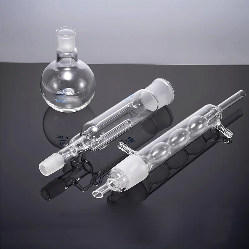 250ml-Glass-Soxhlet-extractor-Extraction-Apparatus-soxhlet-with-bulbed ...