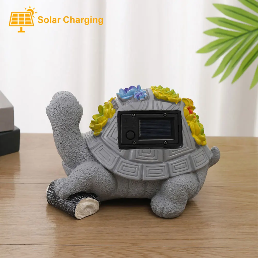 Solar-Turtle-Flower-Light-Solar-Powered-Tortoise-Light-Decorative ...